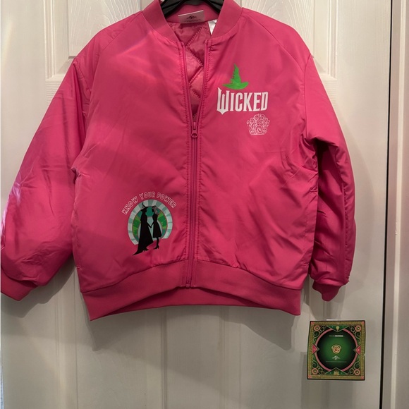 wicked | Jackets & Coats | Wicked Girls Zipup Bomber Jacket | Poshmark